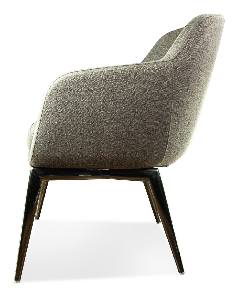 Dark Grey Bliss Chair - TCS Marble