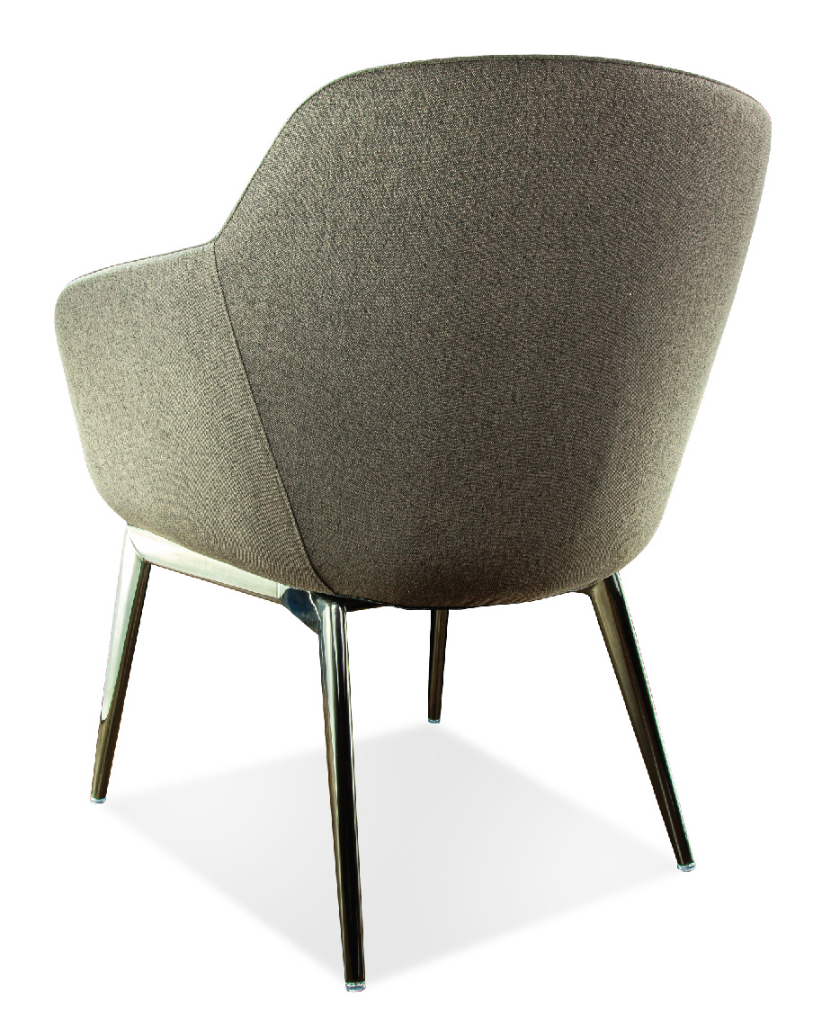Dark Grey Bliss Chair - TCS Marble