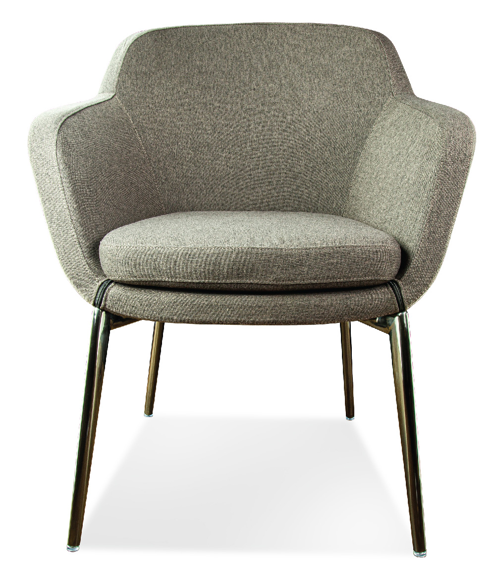 Dark Grey Bliss Chair - TCS Marble