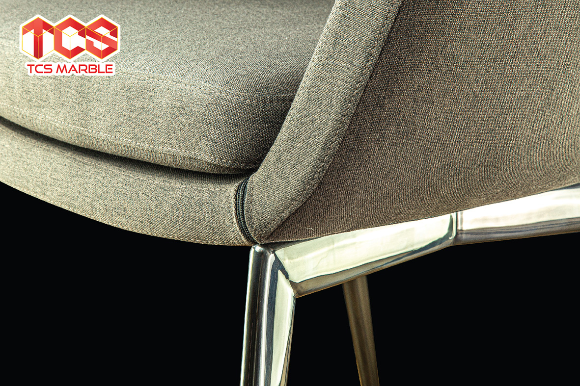 Dark Grey Bliss Chair - TCS Marble